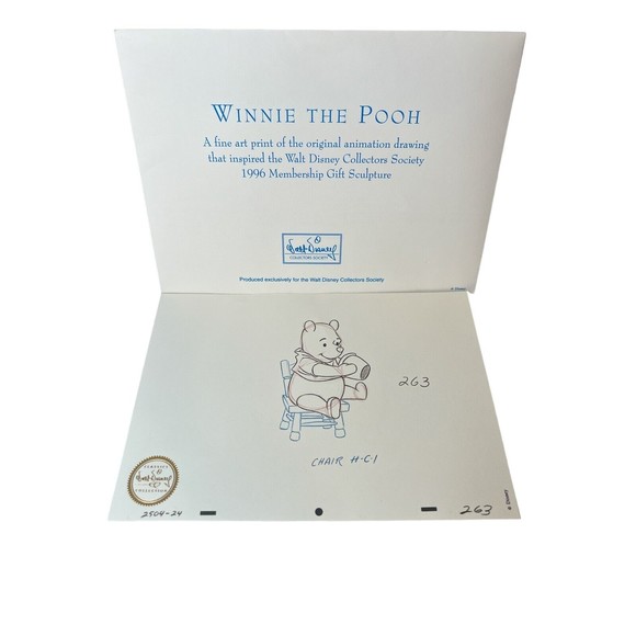 Disney | Art | Walt Disney Classics Collection Winnie The Pooh 996 5x7 ...